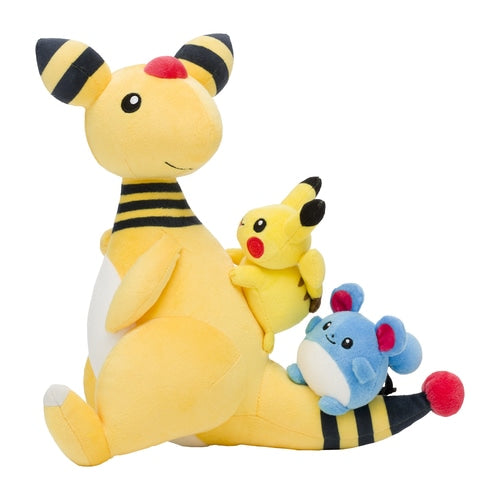 Ampharos, Marill, & Pikachu Pokemon Center Tokyo Bay Plush – Yeti Gaming